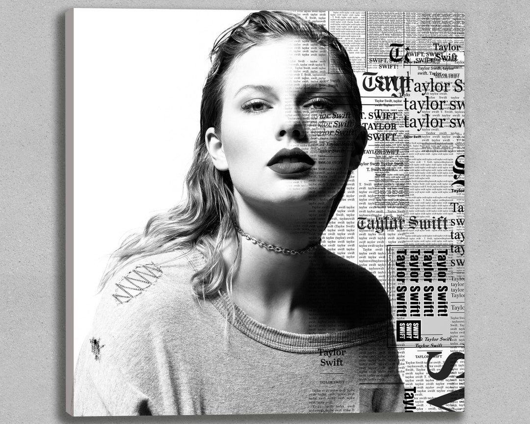 Taylor Swift Reputation Album Poster Print Music Canvas Wall Art for ...