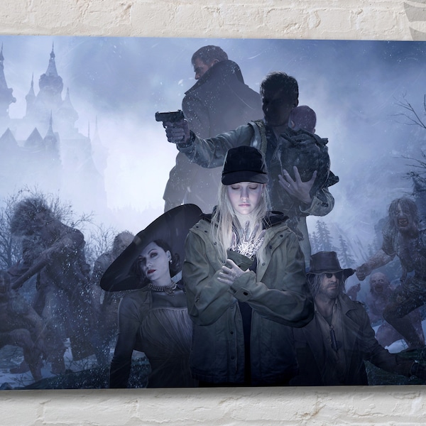 Lady Dimitrescu Wall Art - Etsy