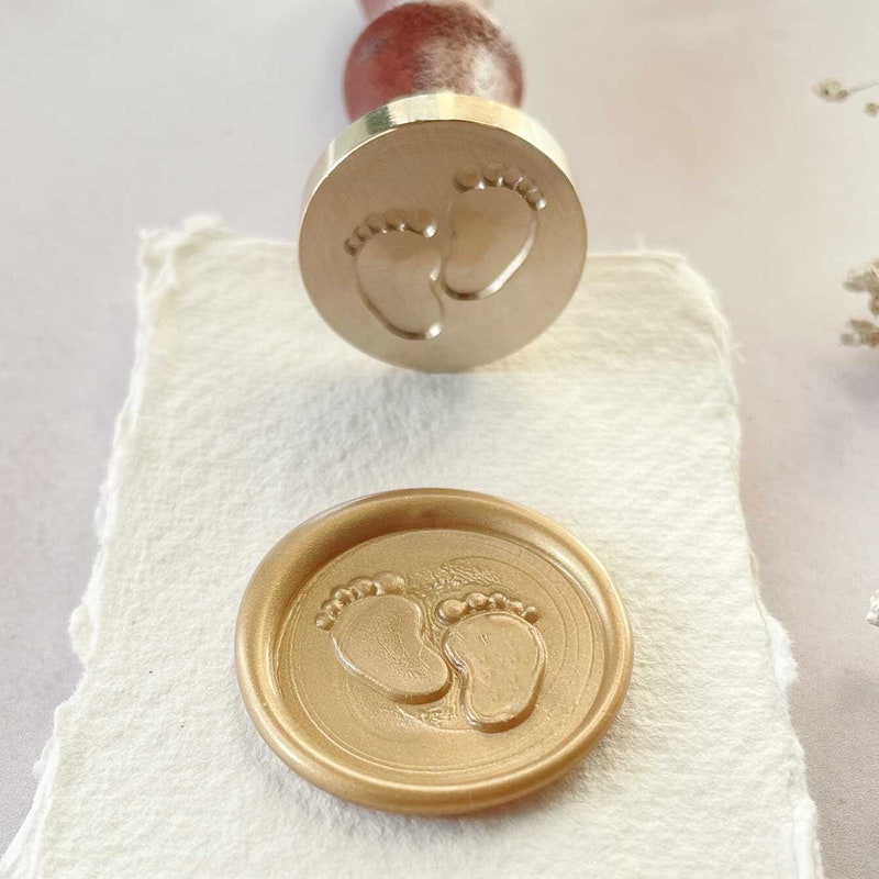 Footprint Stamp - Etsy
