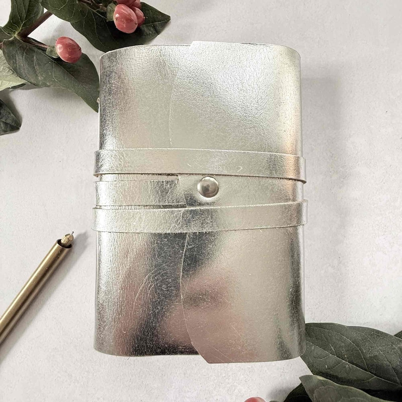 Leather Journal Studded - Etsy