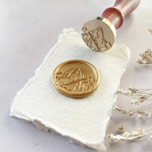 Mountain Peak Wax Stamp | Make Wax Seals With Mountain Design ...