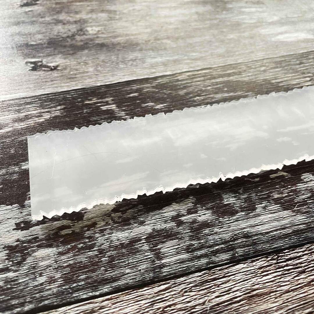 Deckle Edge Paper and Card Trimmer | Deckled Edge Ruler for Cutting ...