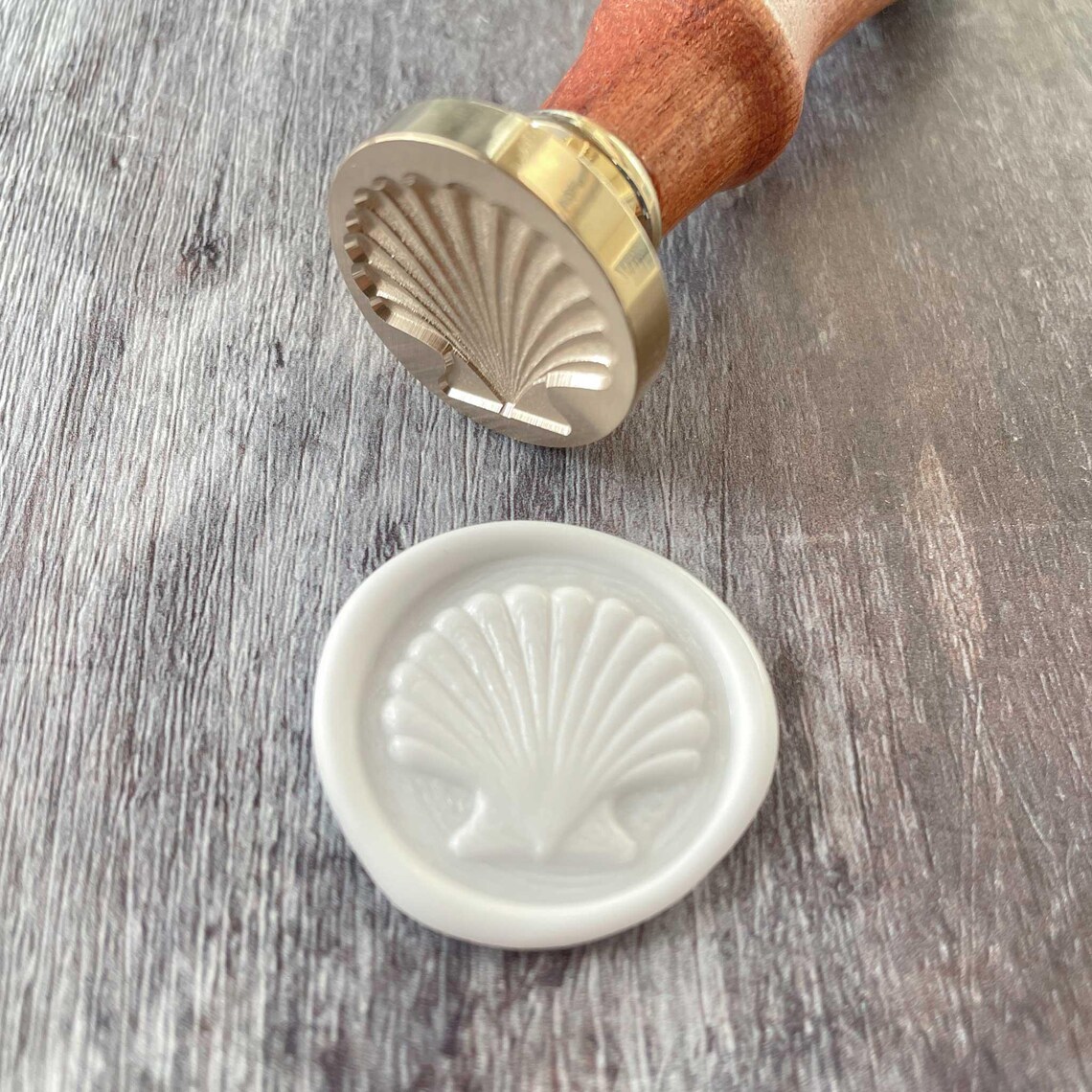 Seashells Wax Stamp | Make Beach Theme Wax Seals for Wedding ...