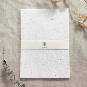 Basil Seed - Plantable Handmade Paper and Envelopes | Seeded Paper and ...