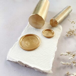 Blank Solid Brass Wax Stamps | Solid Brass Stamp for Wax | Make Blank ...