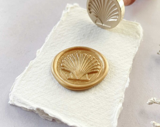 Seashells Wax Stamp Make Beach Theme Wax Seals for Wedding Invitations ...