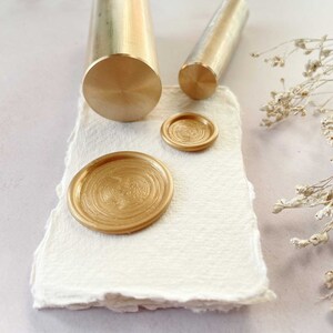 Blank Solid Brass Wax Stamps | Solid Brass Stamp for Wax | Make Blank ...