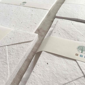 Basil Seed - Plantable Handmade Paper and Envelopes | Seeded Paper and ...