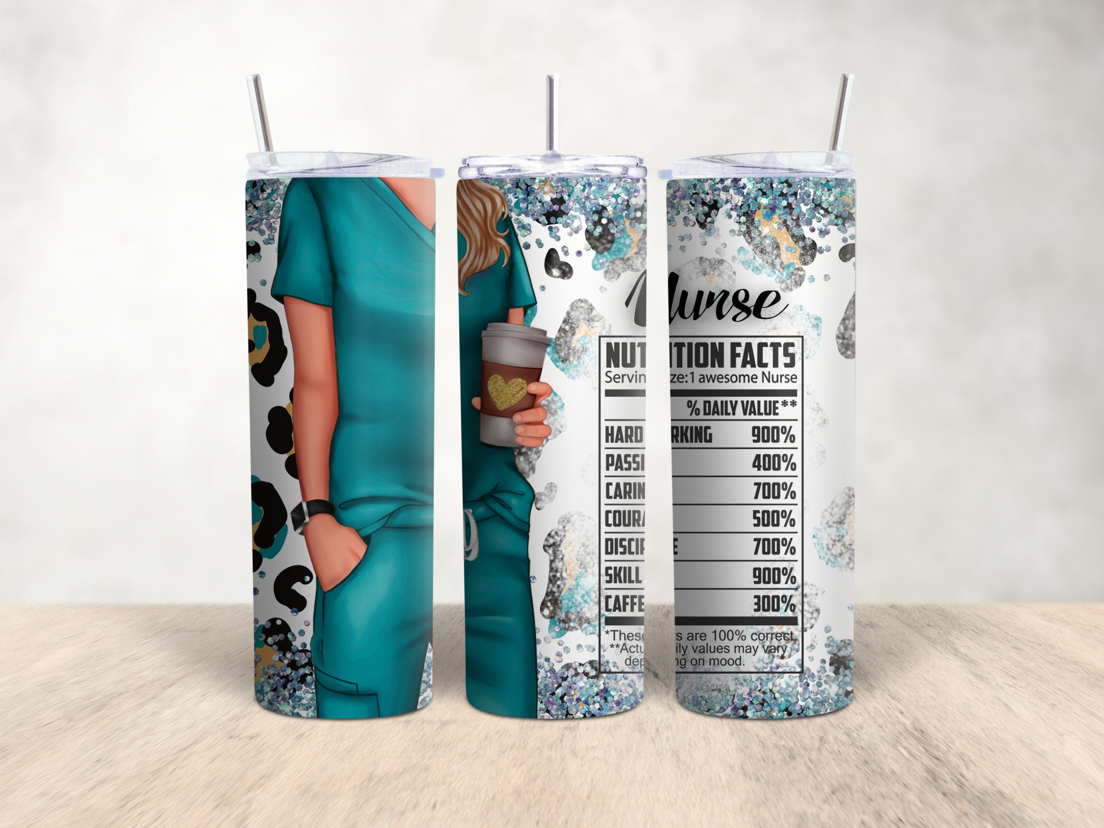 Nurse Ingredients Chart 20oz Tumbler Nurse Tumbler What a - Etsy