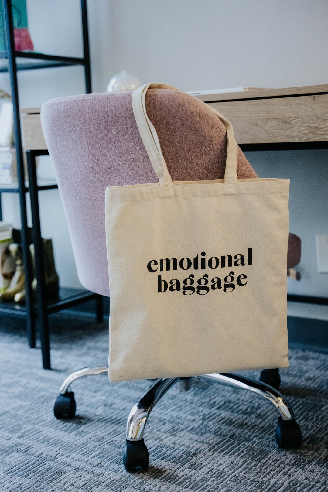 Emotional Baggage Tote Bag, Counselor Tote Bag, Therapist Tote Bag ...