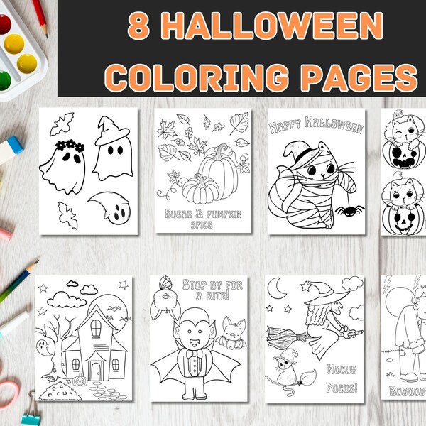 Children's First Coloring Book, Printable, Instant Download, Simple ...