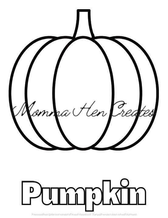 Children's First Coloring Book, Printable, Instant Download, Simple ...