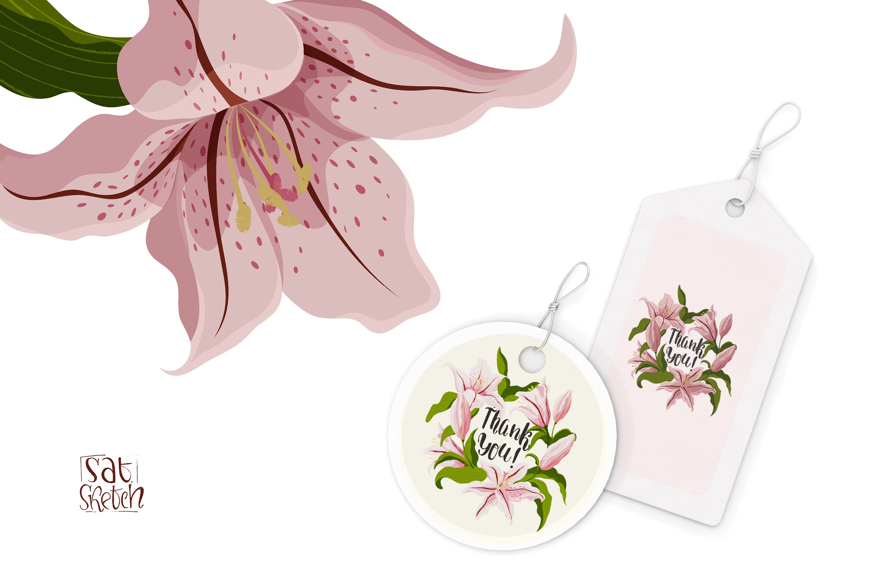 Lily Packaging Design: Small Shop Branding Logo Package Identity ...