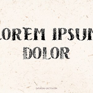 Dark Forest Font: Mystical Typography for Captivating Designs - Etsy