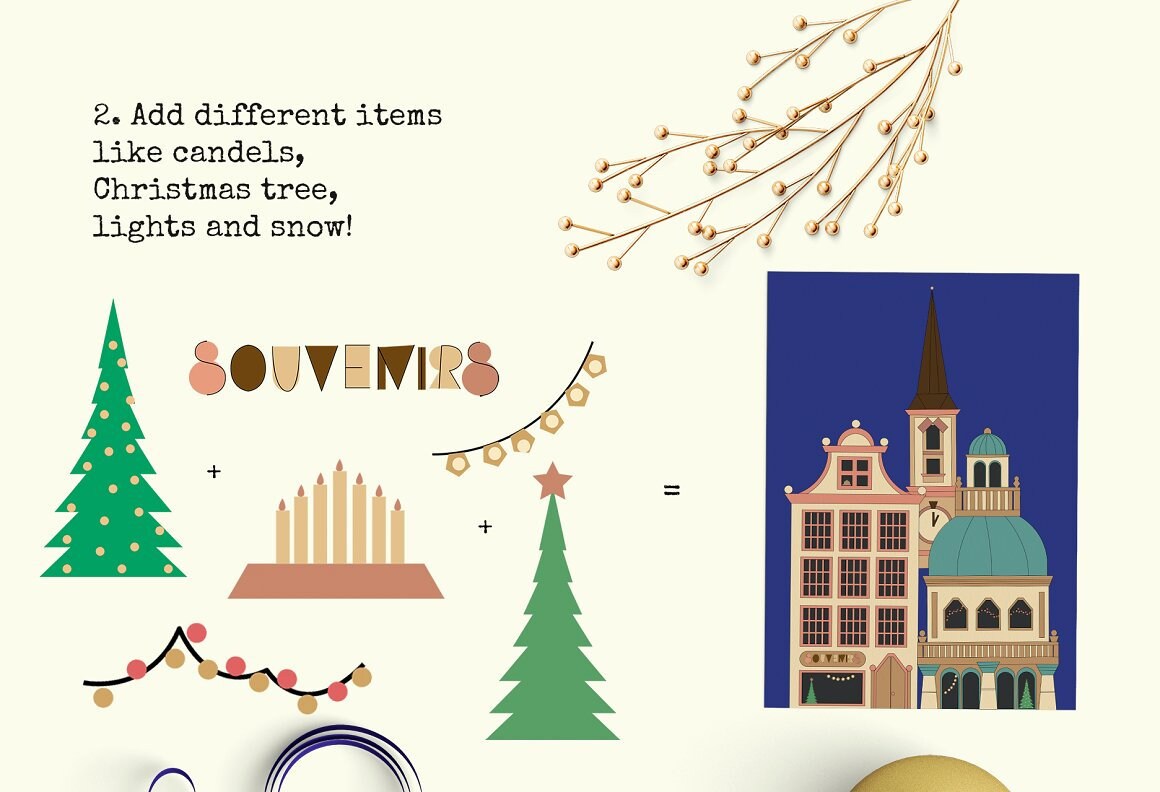 Create Your Own Urban Adventure: Vector City Postcard Creator - Unique ...