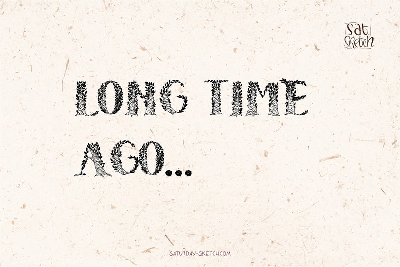 Dark Forest Font: Mystical Typography for Captivating Designs - Etsy