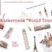 Stickerpack world Tour Digital File Ready to Print and Cut Stickers for ...