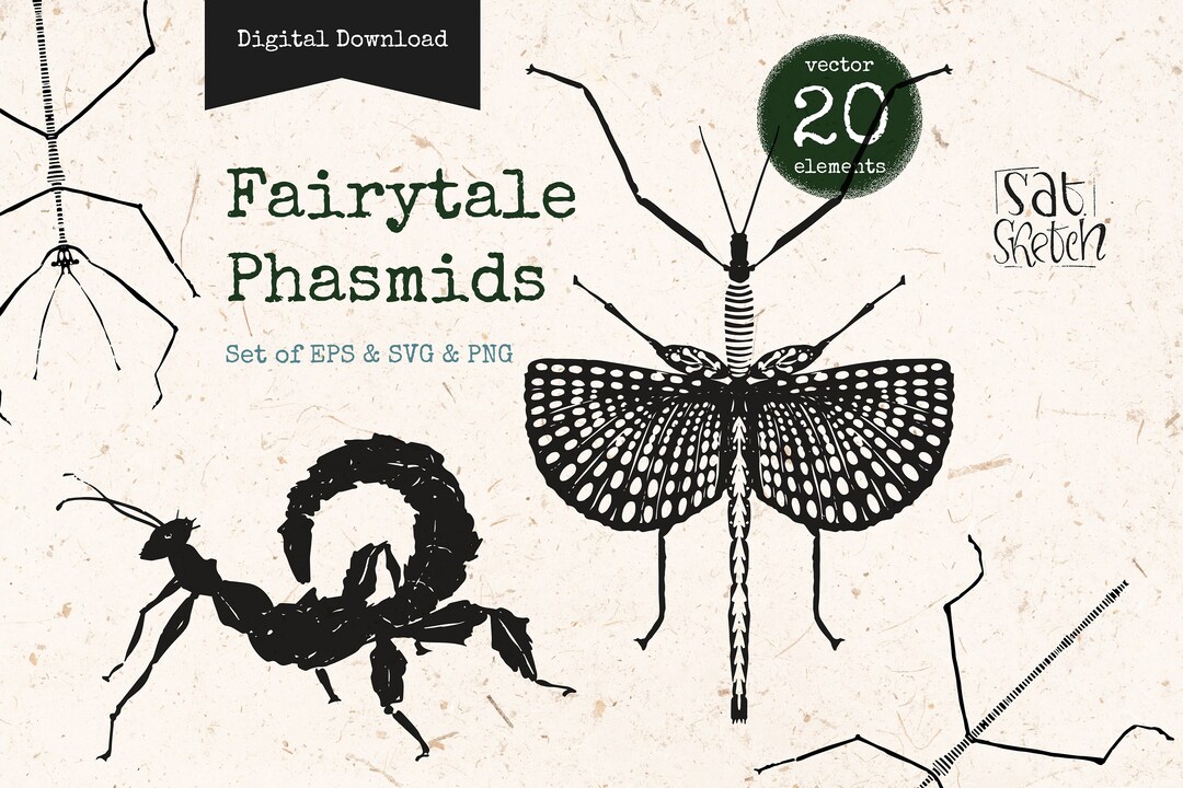 Fairytale Phasmids: Enchanting Digital Leaf Insects for Your Collection ...