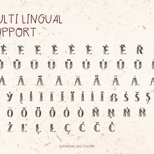 Dark Forest Font: Mystical Typography for Captivating Designs - Etsy