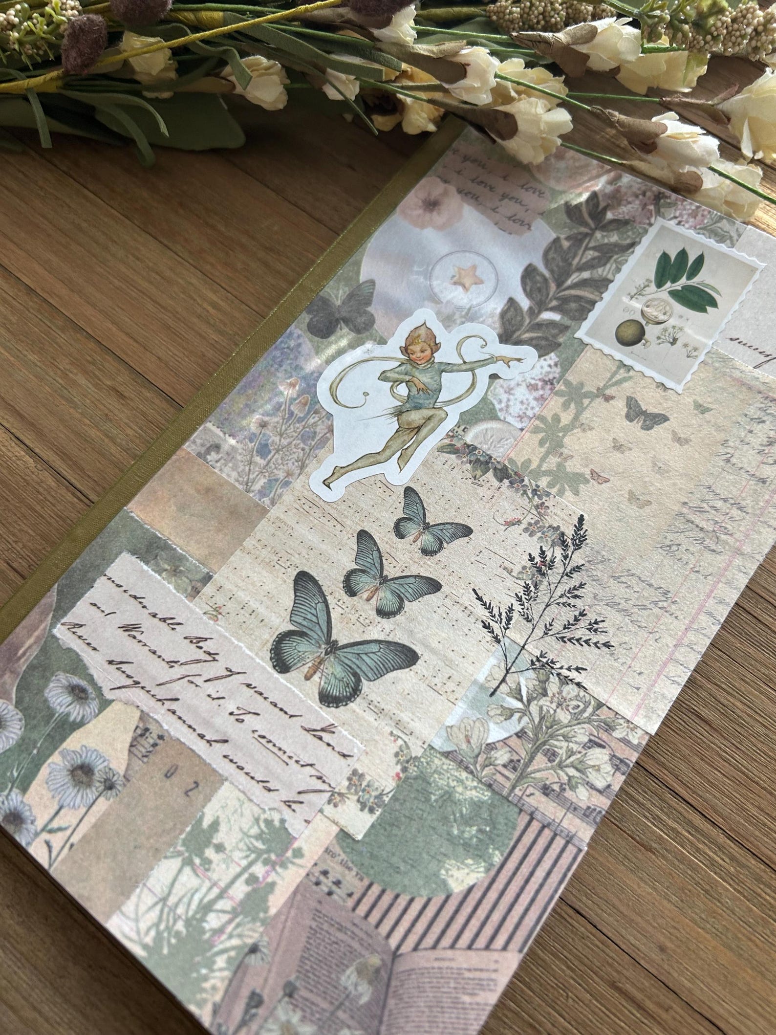 Collage Journal | Keepsake Notebook, Sketchbook, Ephemeral, Vintage - Etsy