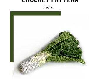 Crochet Leek Pattern - Etsy