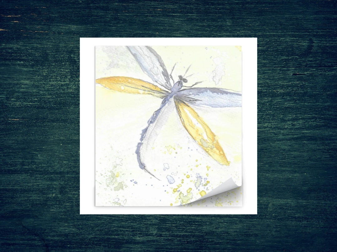 Large Dragonfly Writing Pad - Etsy