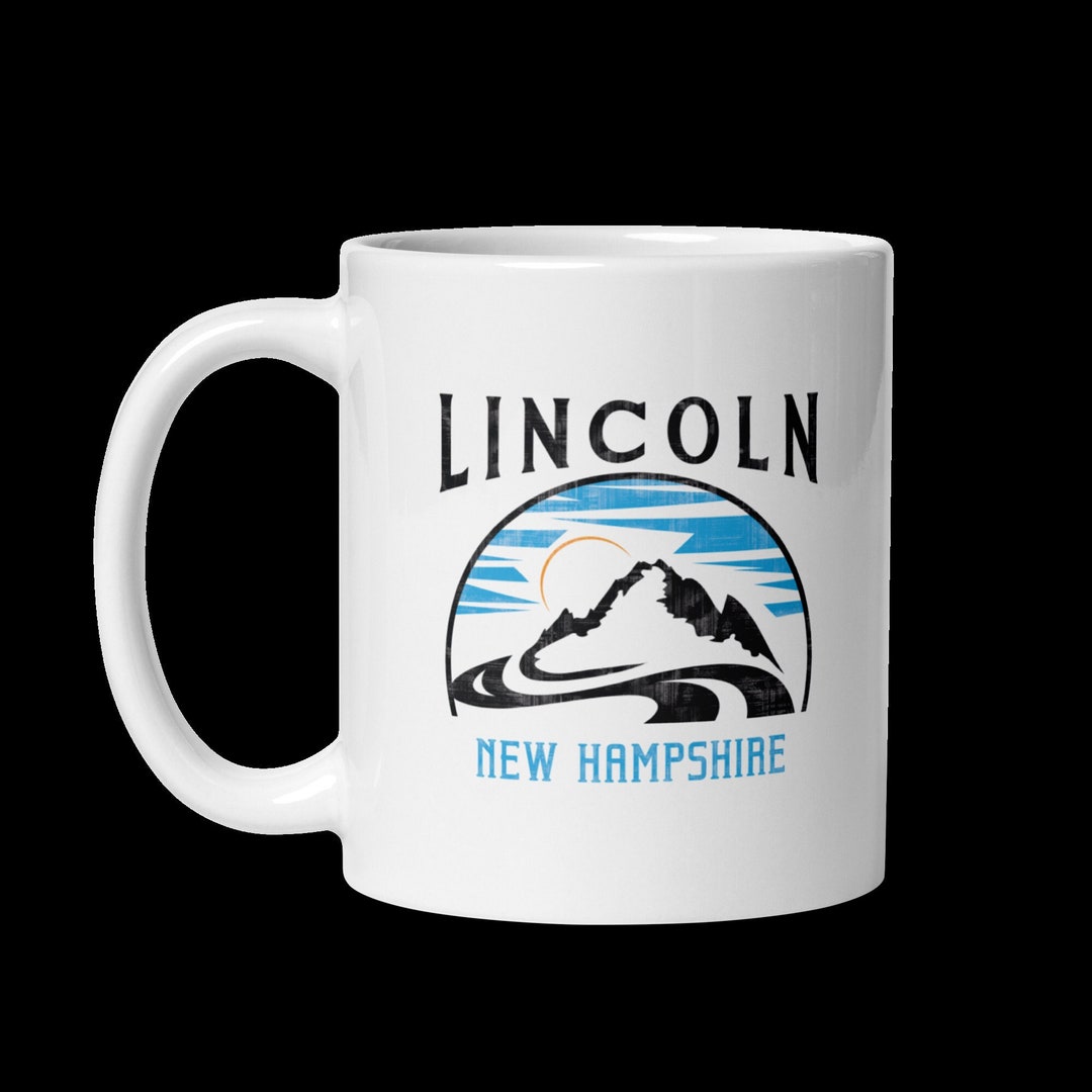 Lincoln New Hampshire - White Glossy Mug , Lincoln NH Mug, Lincoln NH ...
