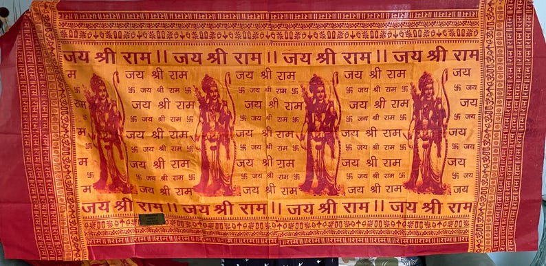 OM Namah Shivaya Shawl | Radhe Radhe Shawl | Jay Shree Ram Shawl ...