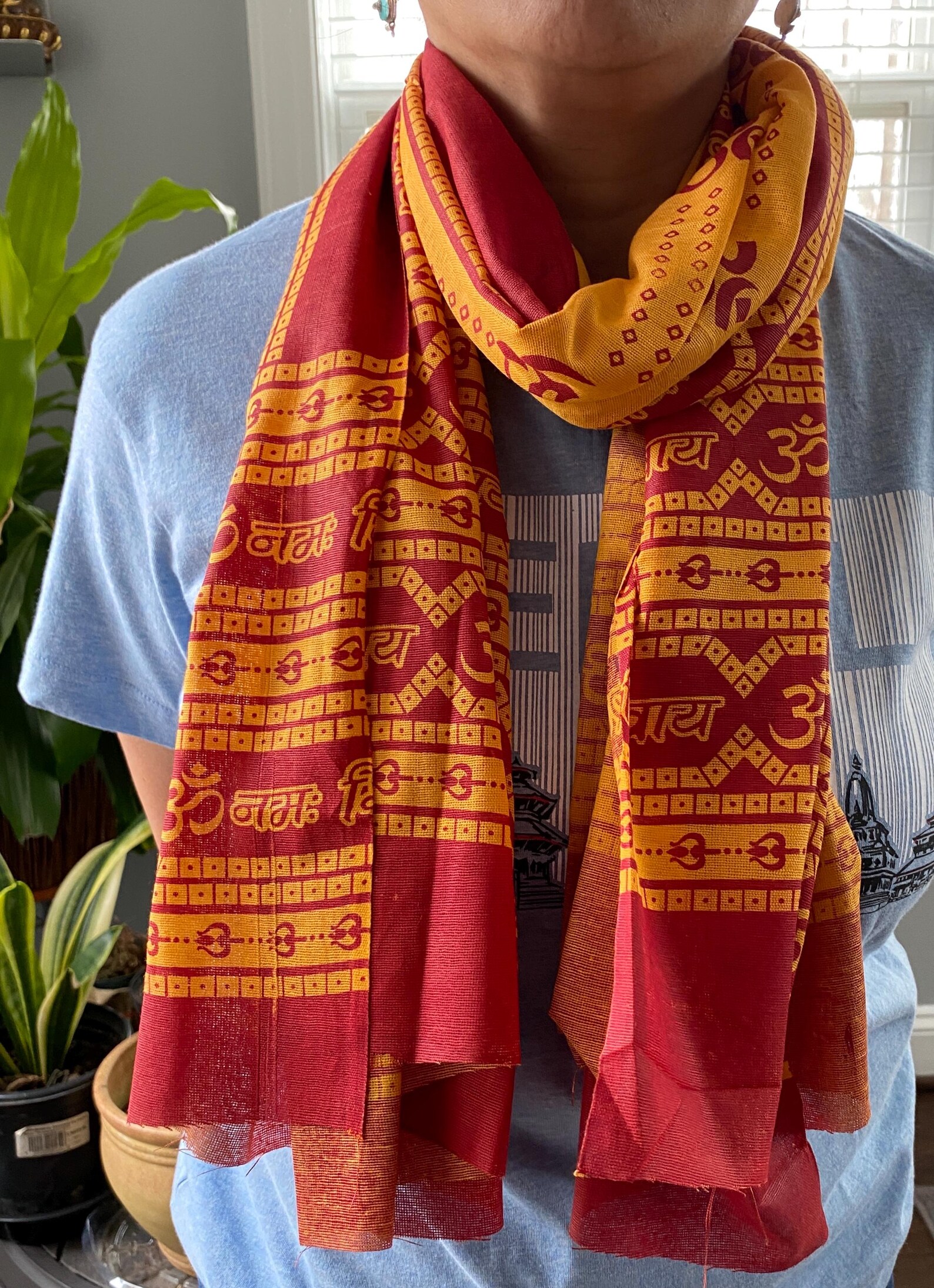 OM Namah Shivaya Shawl | Radhe Radhe Shawl | Jay Shree Ram Shawl ...
