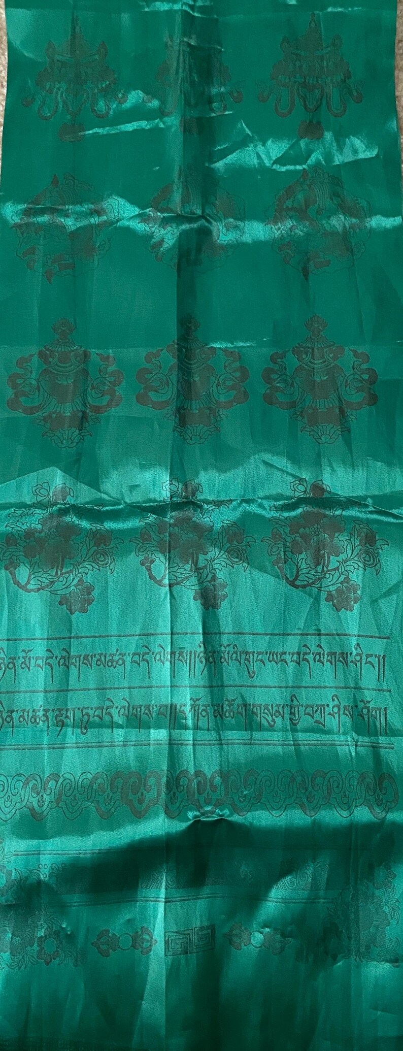 Traditional Buddhist Silk Khata Scarf Tibetan Ceremony Offering ...