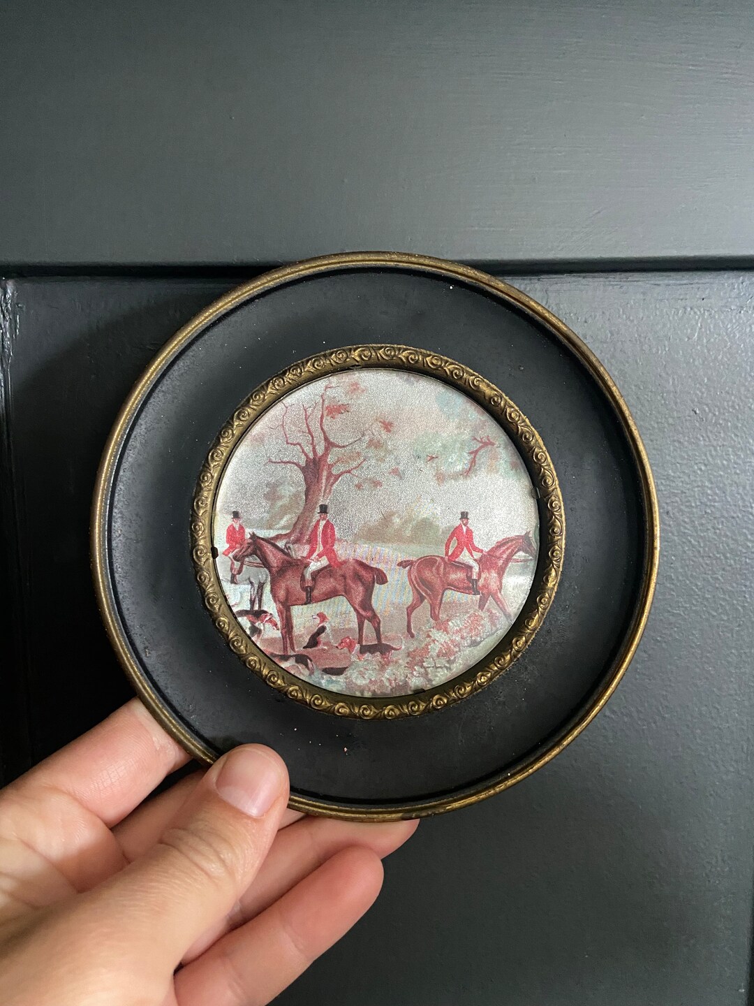 Vintage Foil Art Wall Decor - Etsy