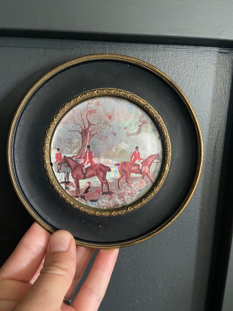 Vintage Foil Art Wall Decor - Etsy