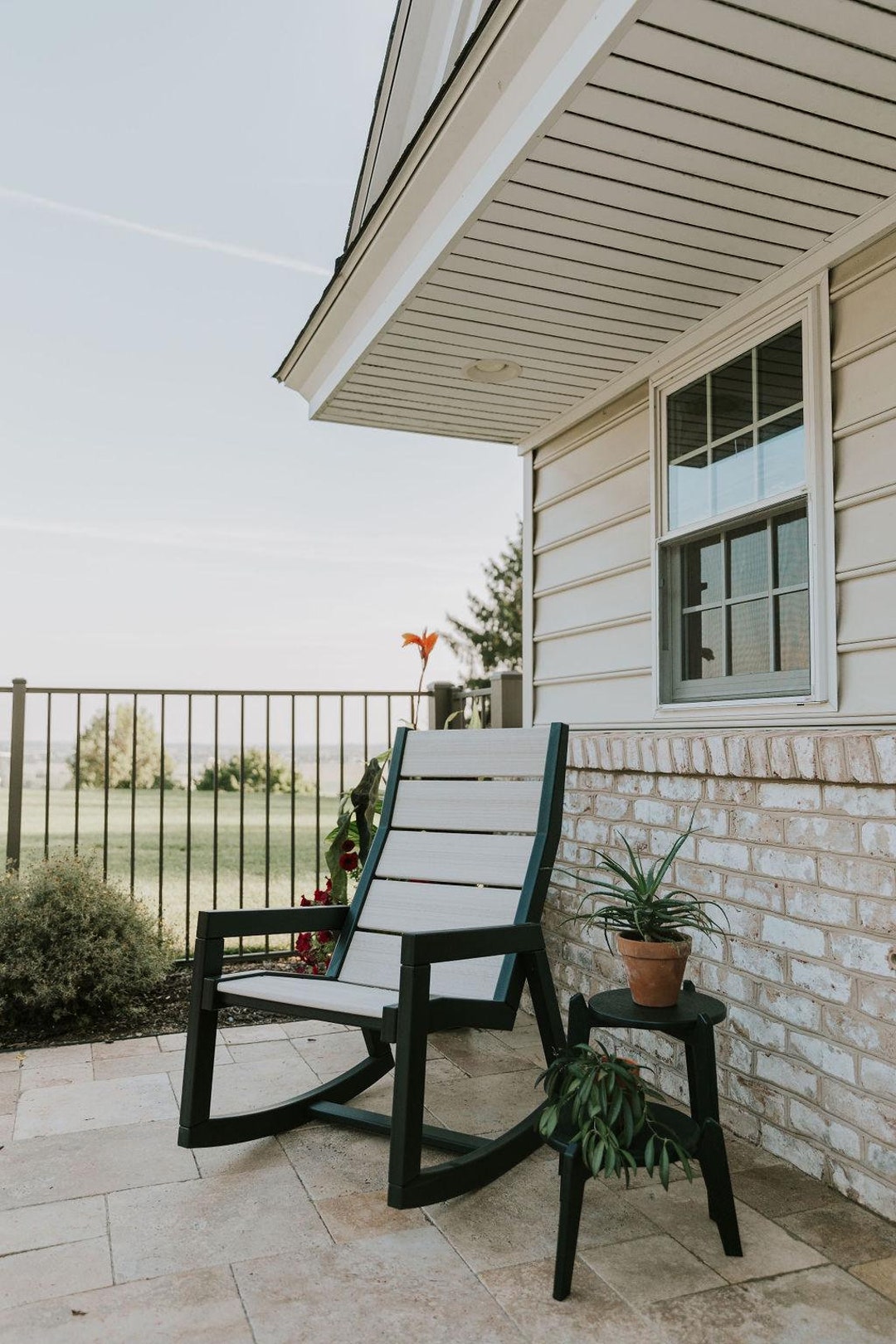 Modern Porch Rocking Chair – Poly HDPE Outdoor Furniture, Maintenance ...
