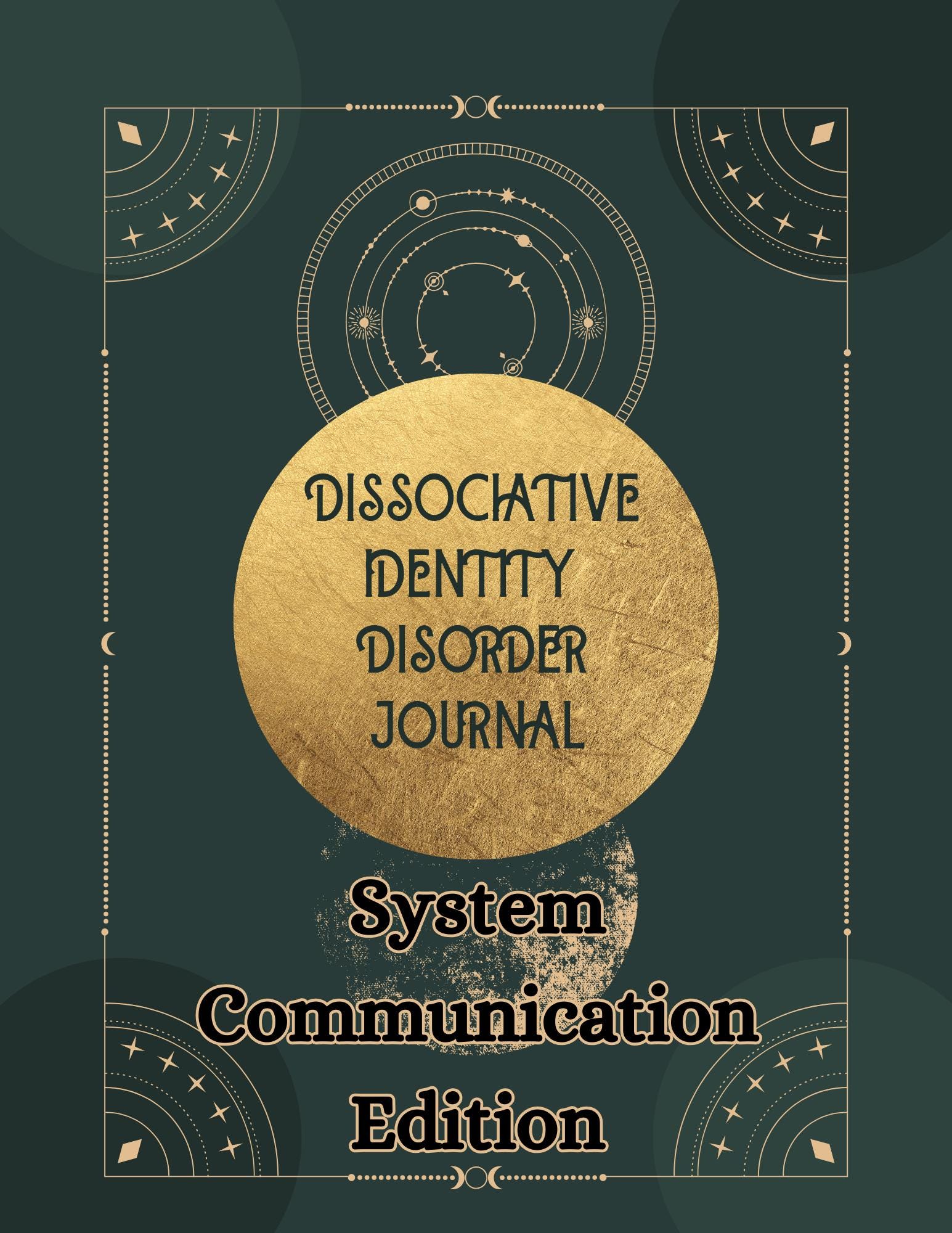 Dissociative Identity Disorder Journal - System Communication Edition ...
