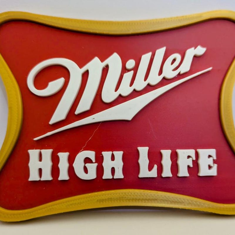 Miller High Life - Etsy