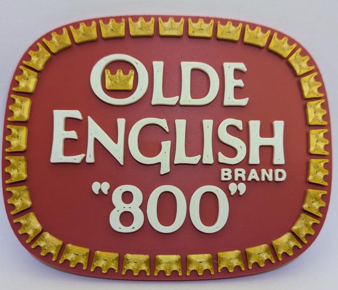 Olde English 800 3D Magnet - Etsy