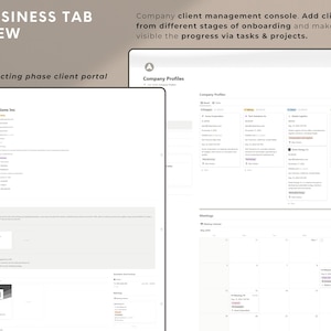 Notion Small Business OS Template Notion Planner Project Management Business Planner Notion ...