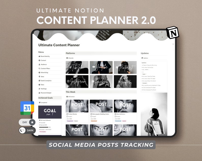 Content Planner Social Media Management Tool Digital Marketing ...