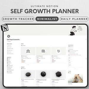 Notion Template Self Growth Tracker Notion Course Tracker Self ...