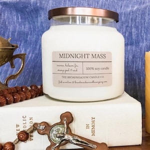 Midnight Mass (incense, Balsam, Smoked Citrus): Catholic Inspired 100% ...