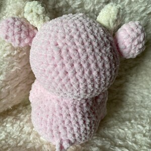Crocheted Chenille Strawberries and Cream “moo-shake” - Etsy