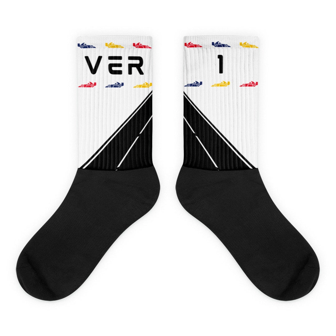 Formula 1 Max Verstappen Socks - Etsy