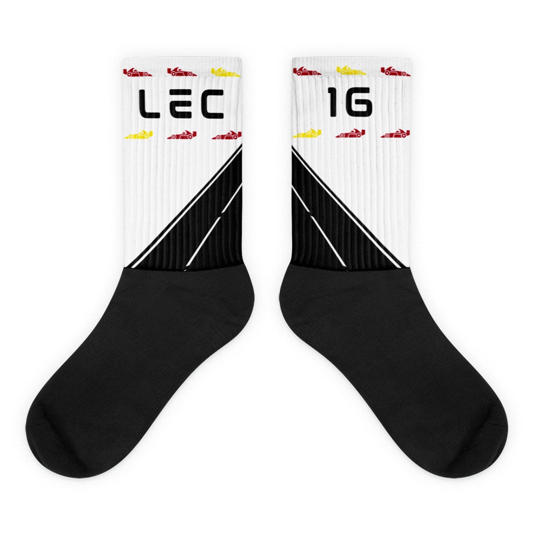 Formula 1 Charles Leclerc Ferrari Socks - Etsy