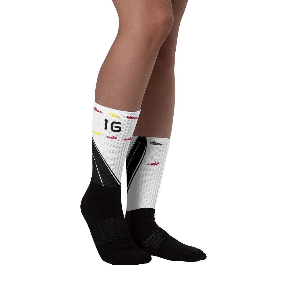 Formula 1 Charles Leclerc Ferrari Socks - Etsy