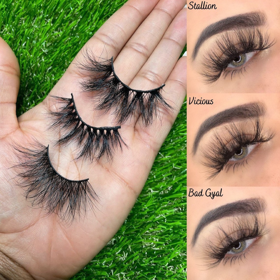 Mink Eyelashes Wholesale Lashes Eyelashes 10MM 15MM 25 - Etsy