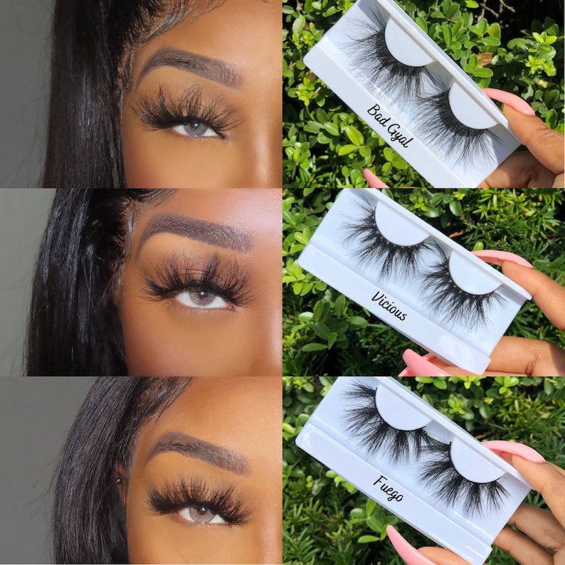 Mink Eyelashes Wholesale Lashes Eyelashes 10MM 15MM 25 - Etsy