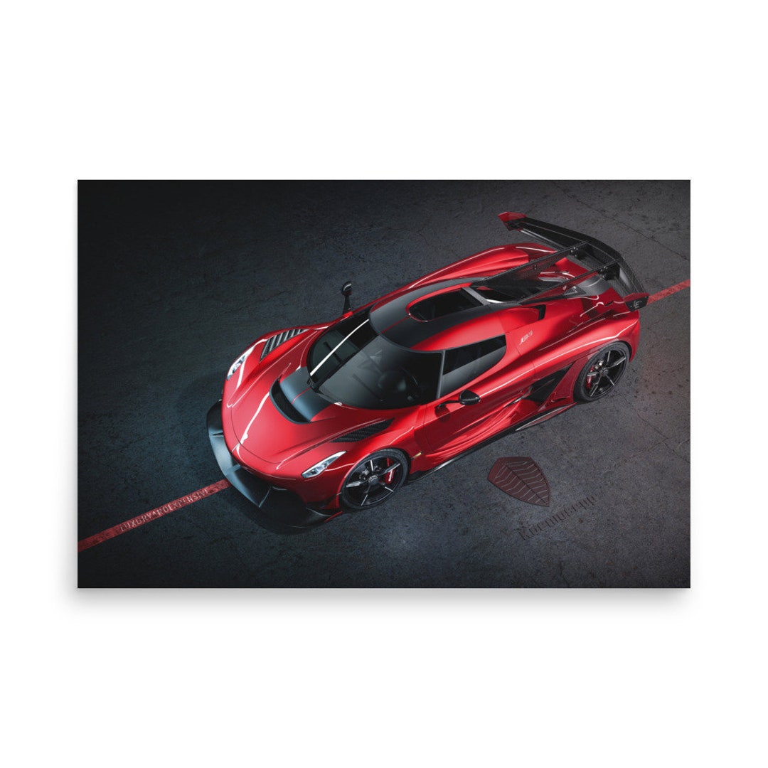 Koenigsegg Jesko Dream Supercar Poster for Your Room Wall High Quality ...