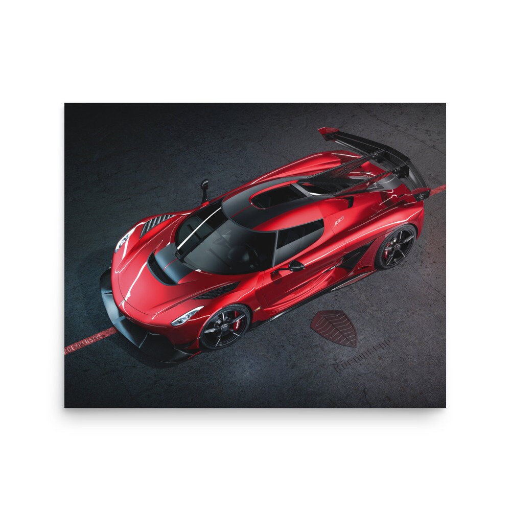 Koenigsegg Jesko Dream Supercar Poster for Your Room Wall High Quality ...