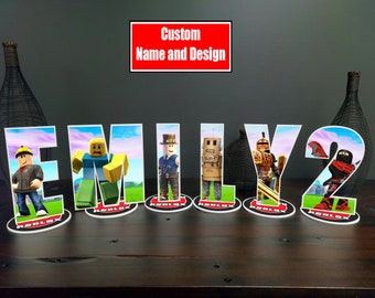 Roblox Birthday Table - Etsy