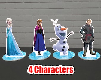 Frozen Characters Cutout - Etsy